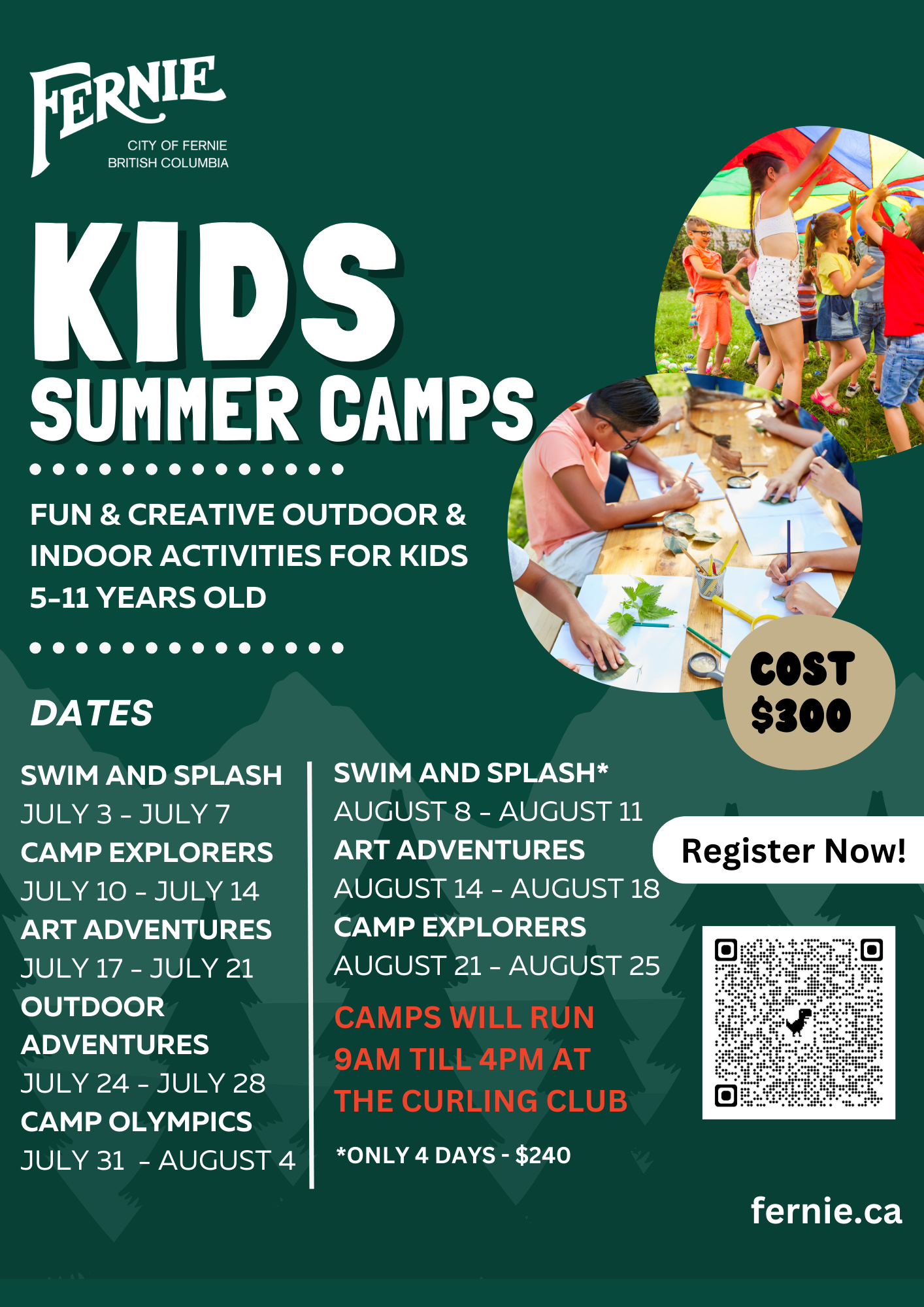 City of Fernie | Kids Summer Camps